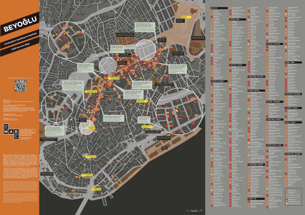 Beyoglu, I Will Survive! A map of collective memory in the context of ...